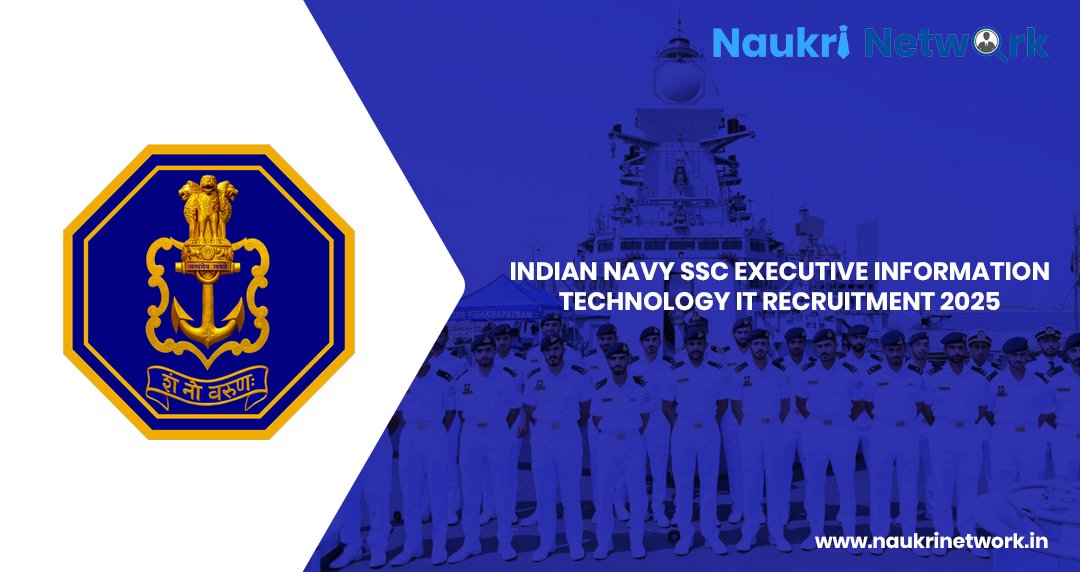 Navy SSC Executive Information Technology IT Recruitment 2025